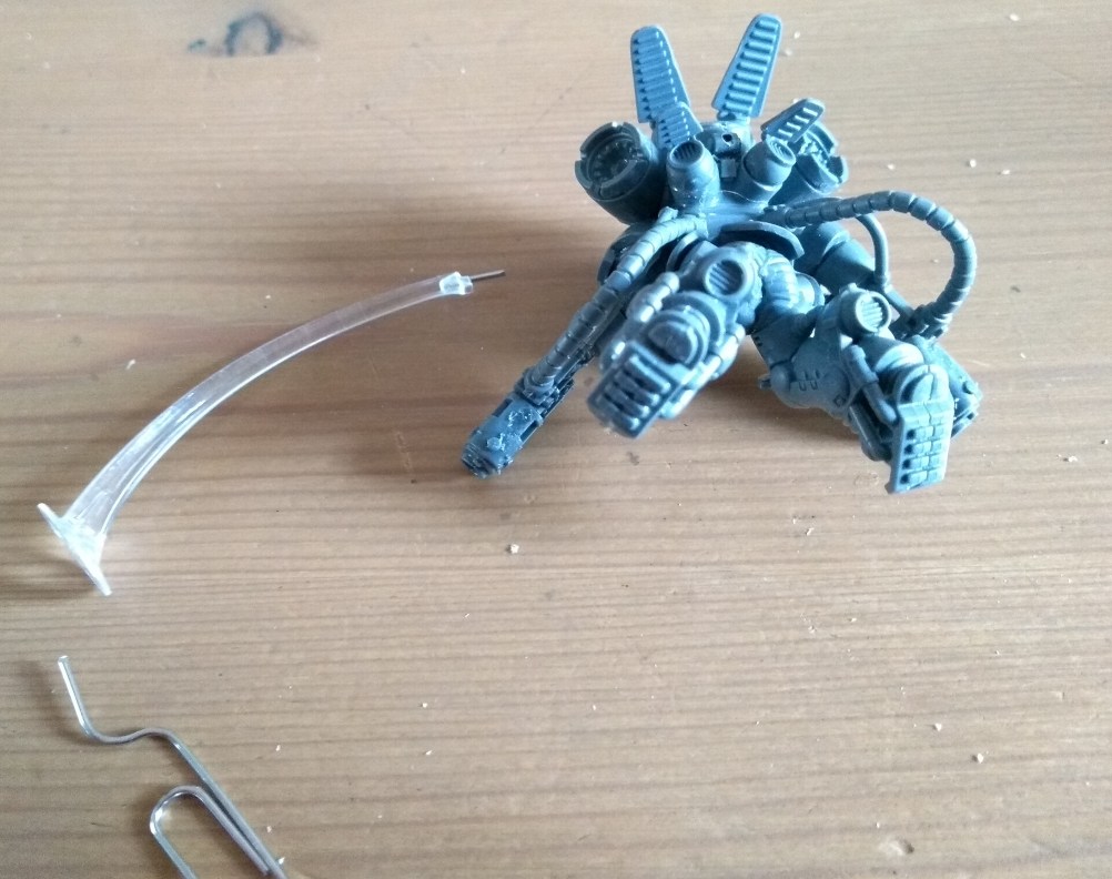 Pinning Primaris Inceptors to Flight Stands – Storm's Gate Creations
