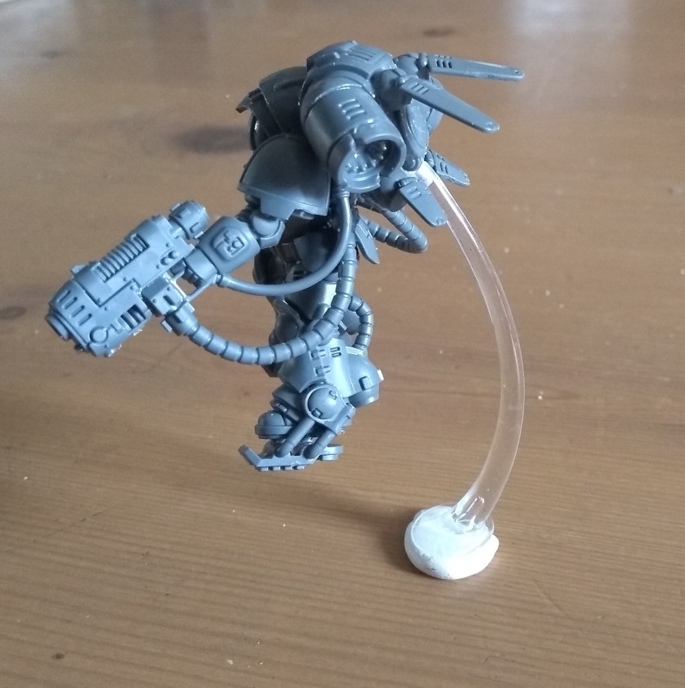 Pinning Primaris Inceptors to Flight Stands – Storm's Gate Creations