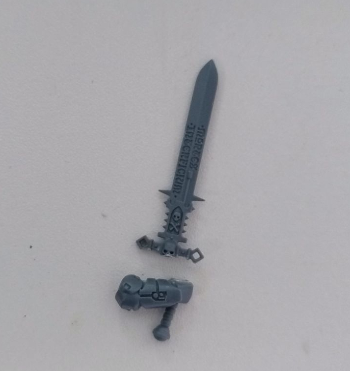 Dark Angels Gravis Captain Conversion – Storm's Gate Creations