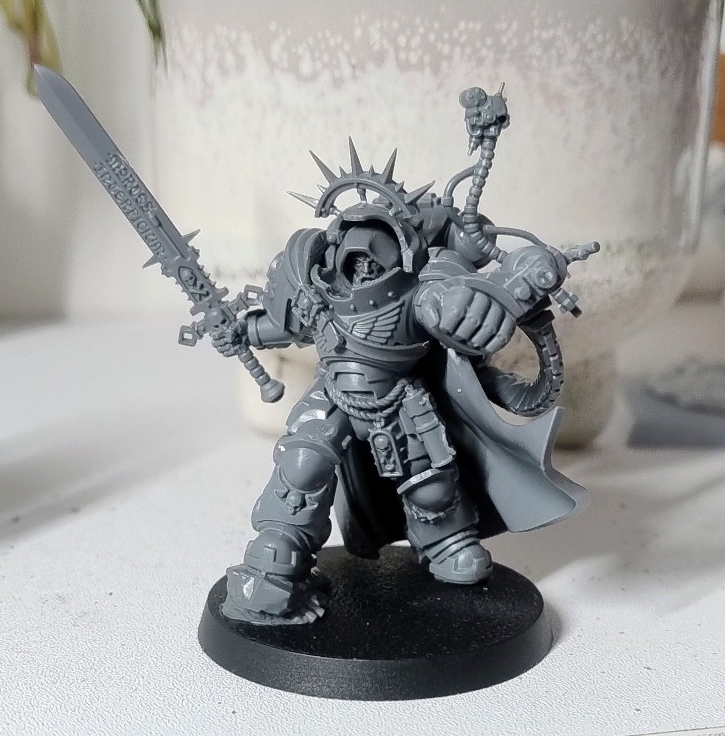 Dark Angels Gravis Captain Conversion – Storm's Gate Creations